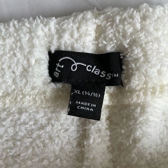 stars above | Pants & Jumpsuits | Cream Fuzzy Pants Size M | Poshmark